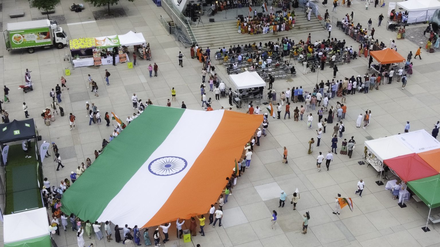 Panorama India commemorates India Day 2025 at Toronto’s Nathan Phillips ...